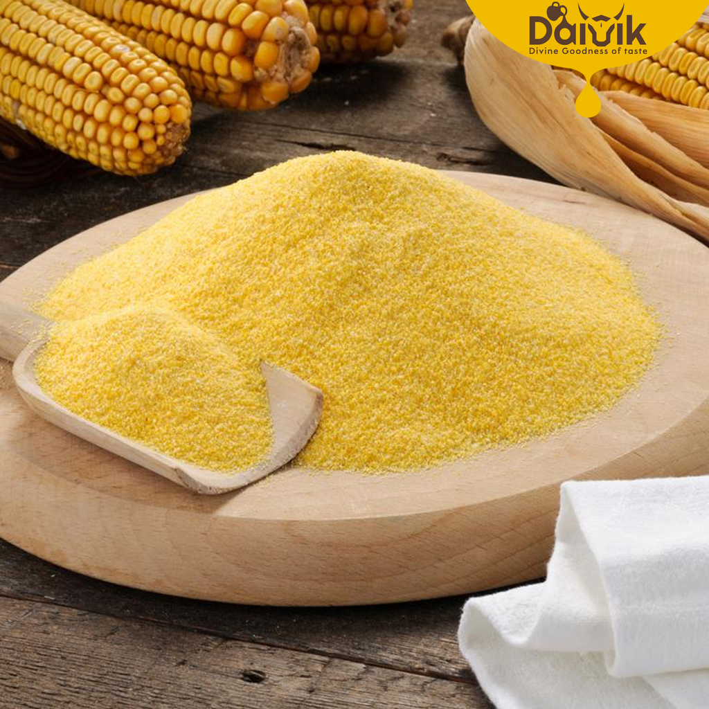 Daivik Organic Maize Flour Makki Atta Corn Flour | DAIVIK ORGANIC