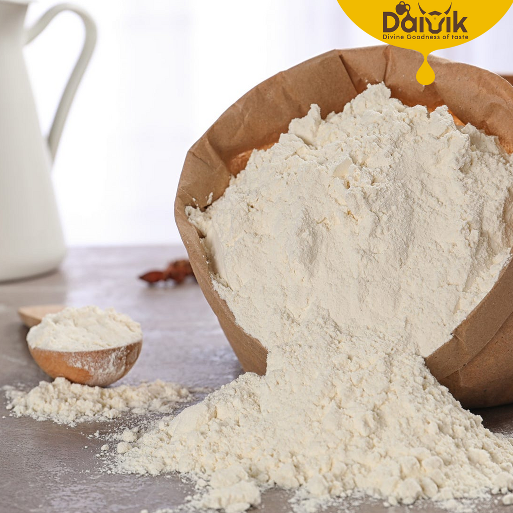 Daivik Organic Khapli Wheat Flour Emmer Wheat Atta Flour Online ...