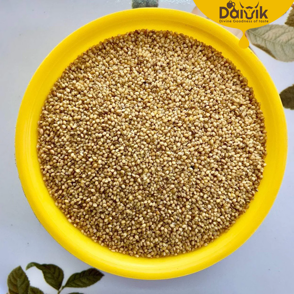 NATIVE BROWNTOP MILLET-Kula Saamai / Kaadai Kambu | DAIVIK ORGANIC