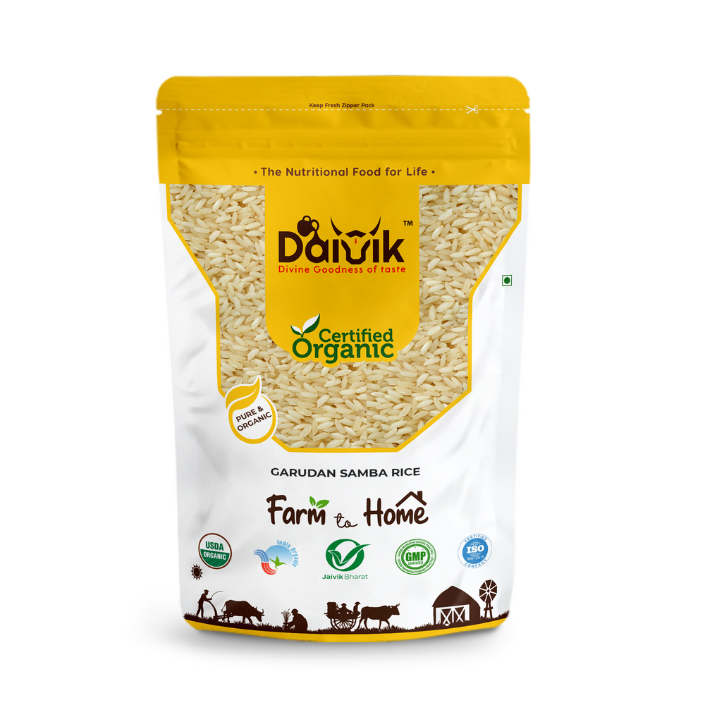 Organic Garudan Samba | DAIVIK ORGANIC