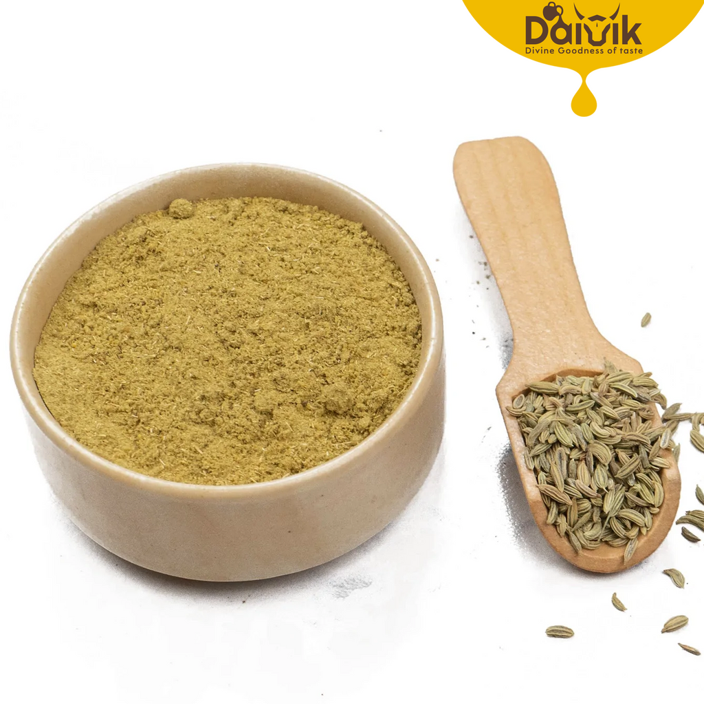 ORGANIC SAUF POWDER /FENNEL SEEDS POWDER/SOAMBHU POWDER | DAIVIK ORGANIC