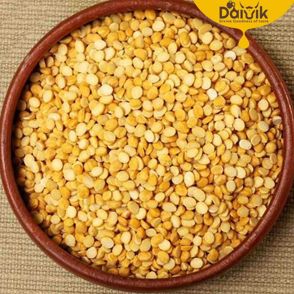 SPLIT CHANNA DAL/SPLIT BENGAL GRAM/UDAITHA KADALAI PARUPPU | DAIVIK ORGANIC