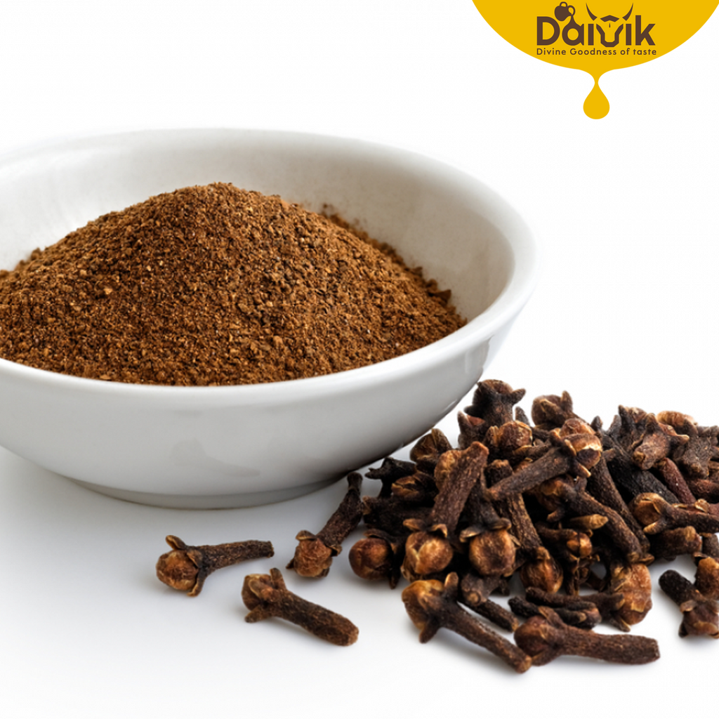 Daivik Organic Cloves Powder Laung Powder Krambu Powder | DAIVIK ORGANIC