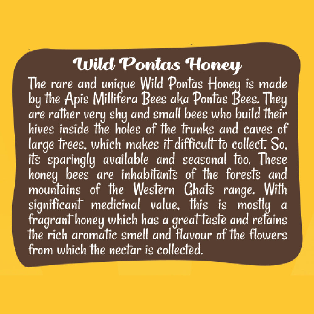100% PURE NATURAL WILD PONTAS HONEY- PONDHU THEAN | DAIVIK ORGANIC
